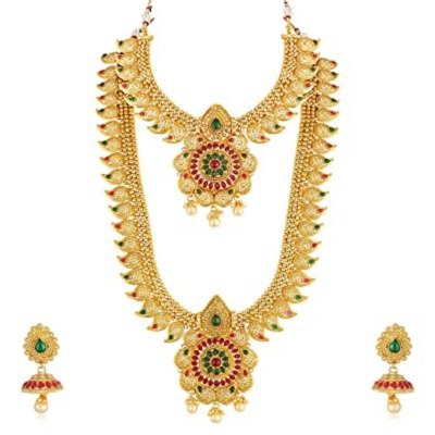Best south Indian gold long chain designs