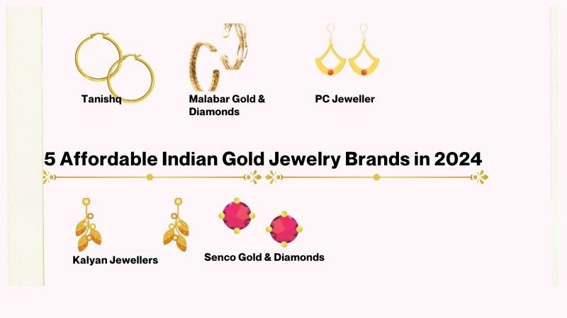 Top 5 Affordable Indian Gold Jewelry Brands in 2024