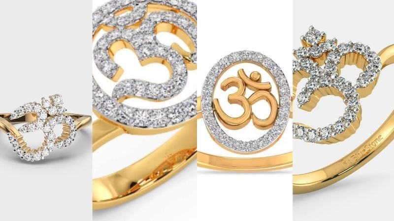 Why to wear OM diamond ring symbolize pair with how to care were to buy