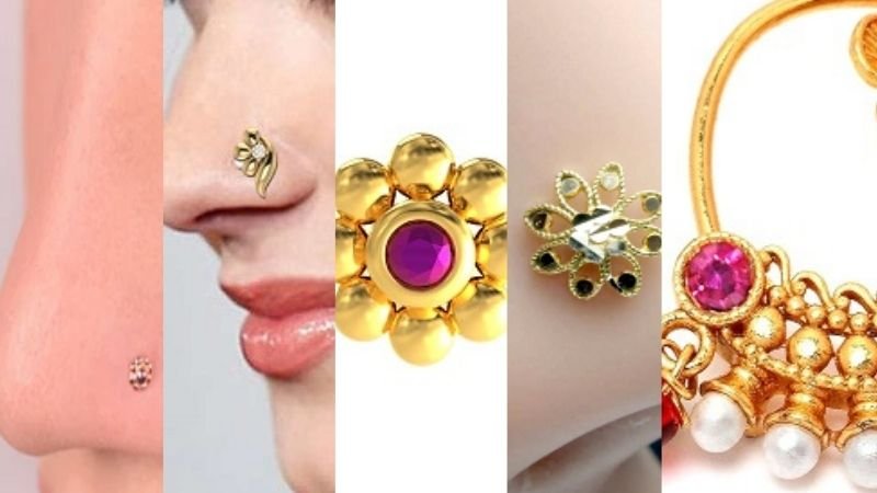 How to Choose Floral Gold Nose pin under 5k