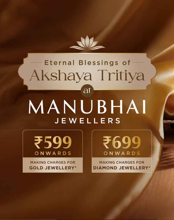 Manubhai Jewellers Akshaya Tritiya Offers 2025