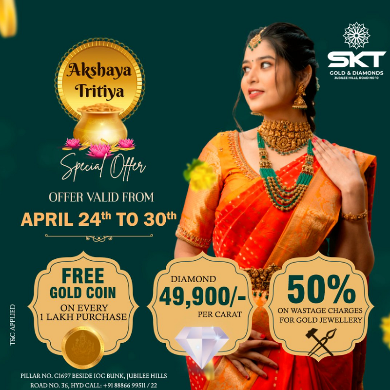 SKT Gold and Diamonds Akshaya Tritiya Offer 2025