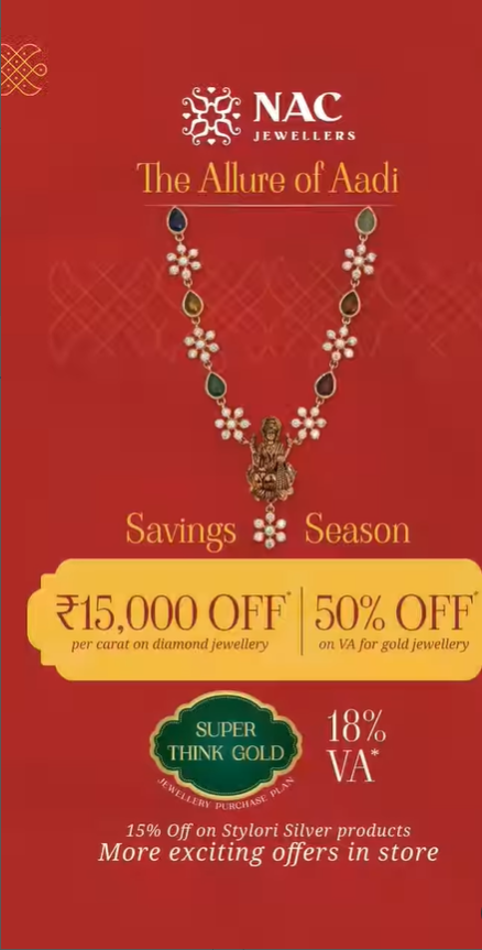 NAC Jewellers Aadi Offer 2025