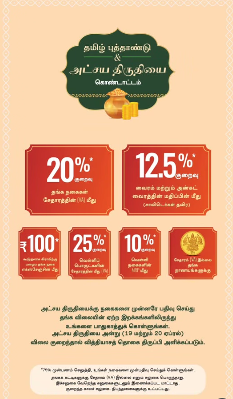 GRT jewellers Akshaya Tritiya Offer 2026